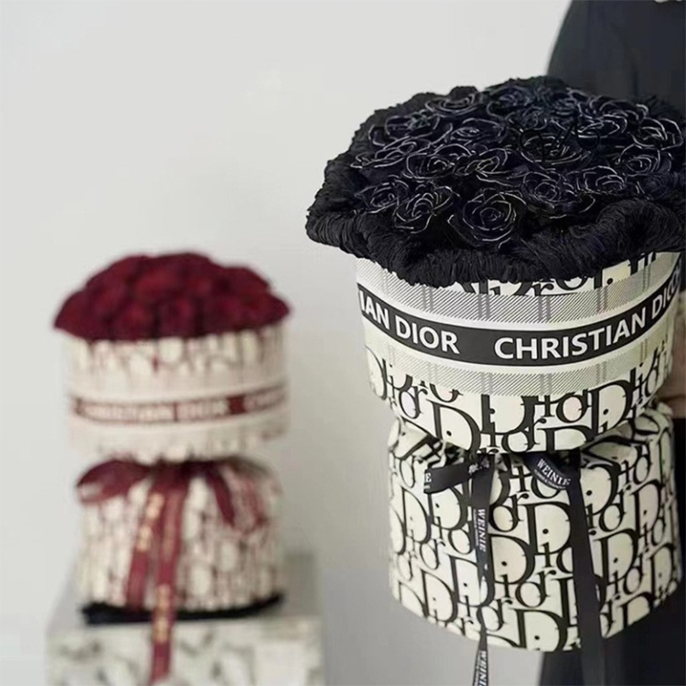 Dior Flower Wrapping Paper Luxury for Floral Packaging