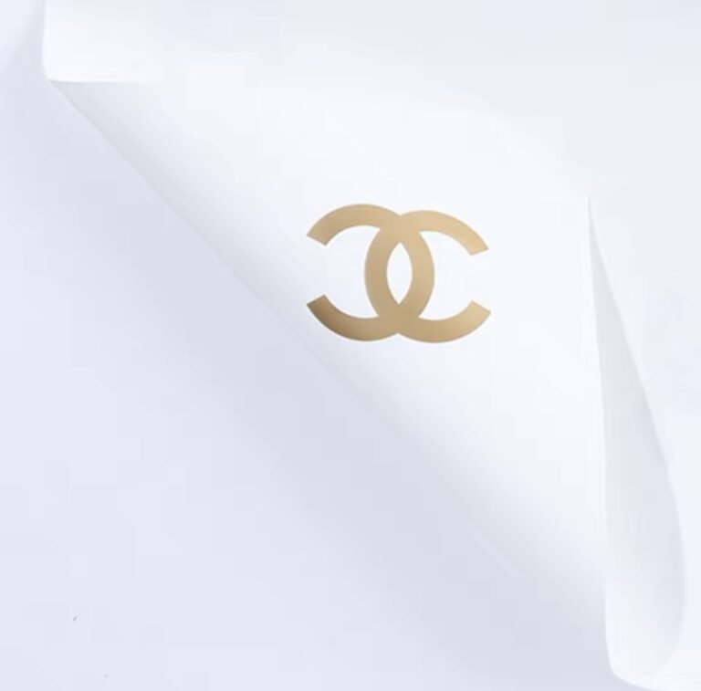 Chanel Flower Wrapping Paper Luxury Designer for Bouquets