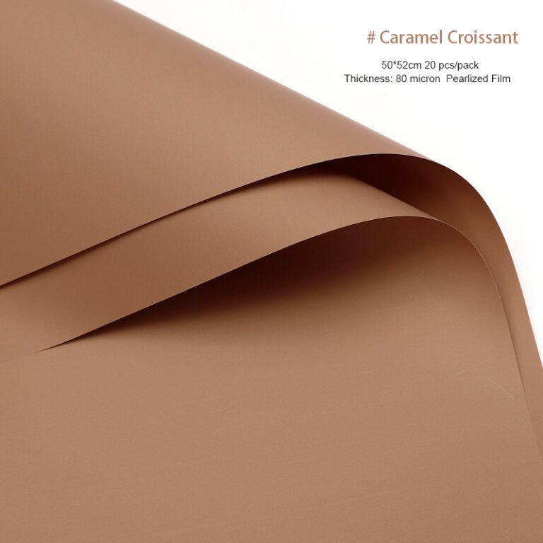 Korean Paper Packing Paper High-Quality Matte Floral Gift Packaging ...