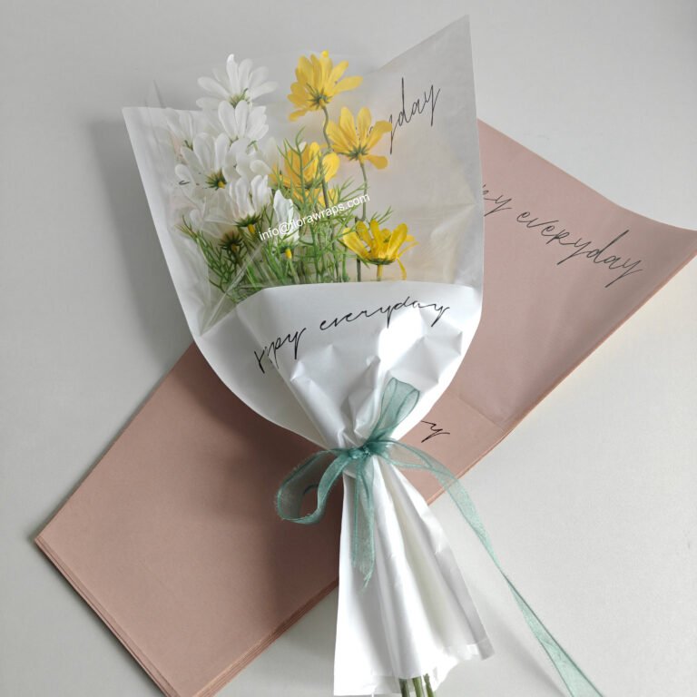 Luxury Design Dior Wrapping Paper for Flower Bouquets