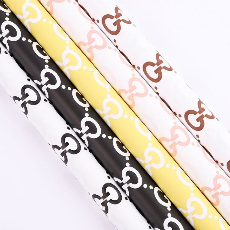 Luxury Designer Gucci Wrapping Paper for Floral Bouquets