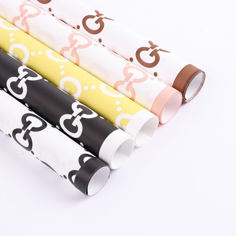 Luxury Designer Gucci Wrapping Paper for Floral Bouquets