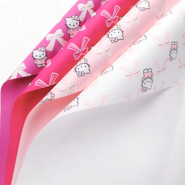 Hello Kitty Butterfly Wrapping Paper for Flower Bouquets
