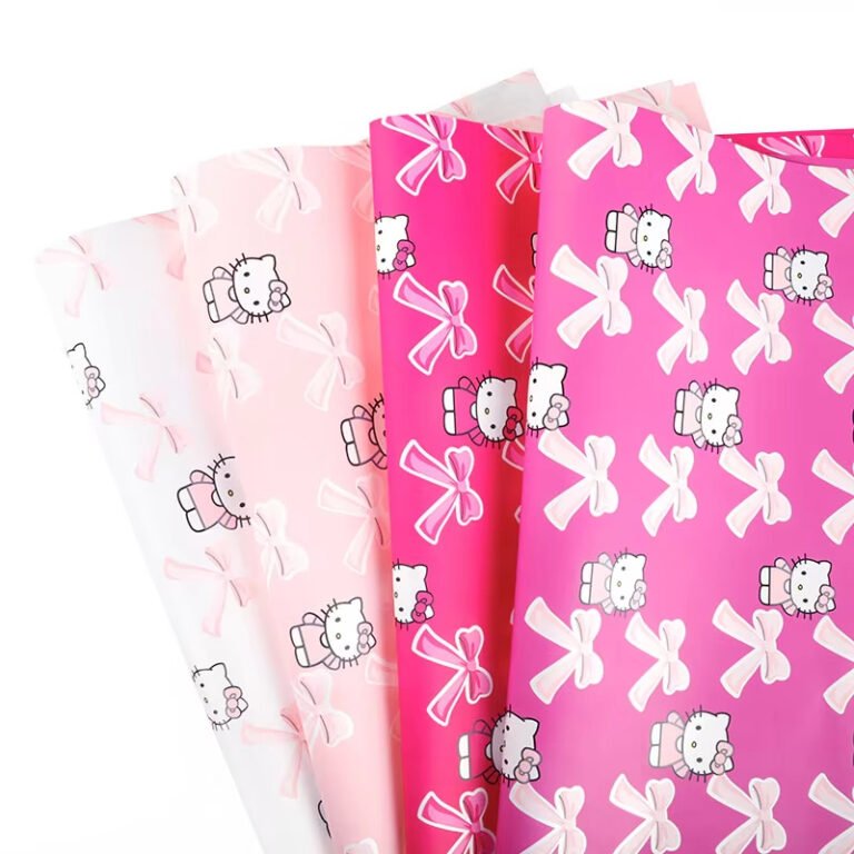 Hello Kitty Butterfly Wrapping Paper for Flower Bouquets