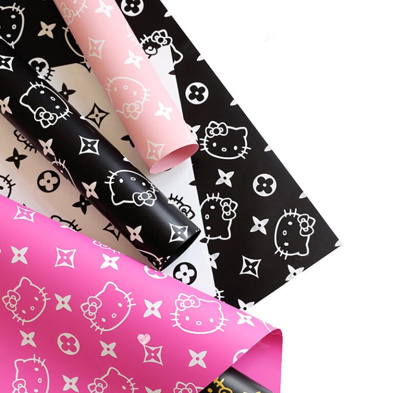 Cute Hello Kitty Paper Wrapping for Gift Packaging