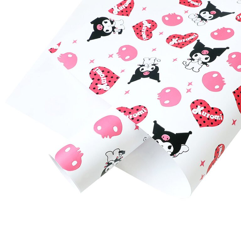 Hello Kitty Kuromi Wrapping Paper for Gift Packaging