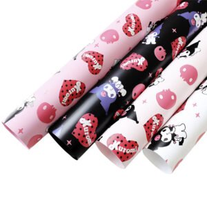 Hello Kitty Kuromi Wrapping Paper for Gift Packaging