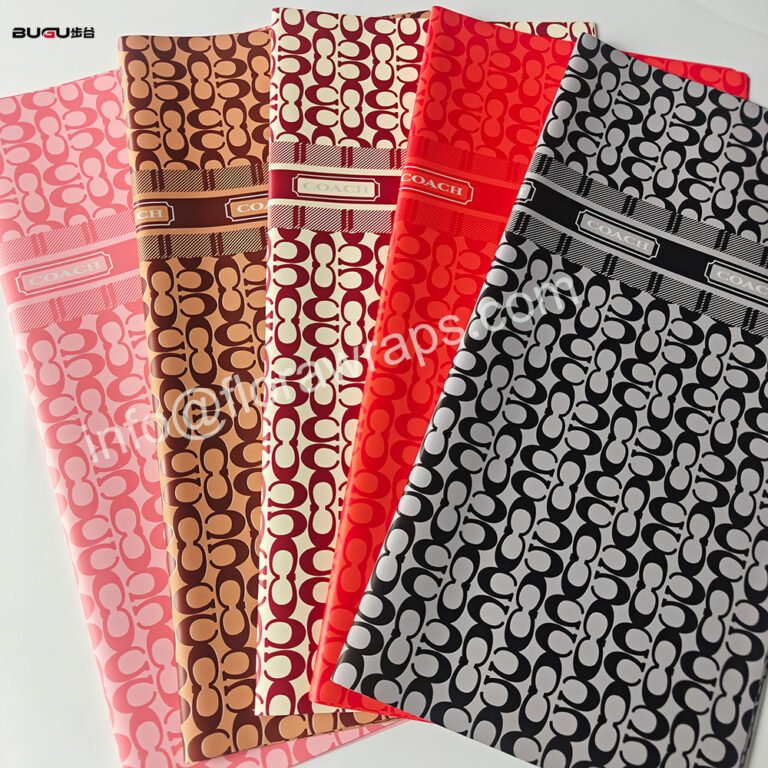 Coach Wrapping Paper Gift Wrap Luxury for Flower Bouquets