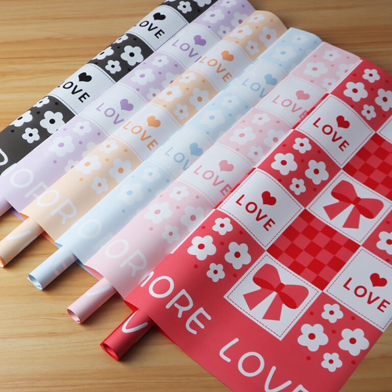Sweetheart Lover Korean Wrapping Paper Flower Bouquets