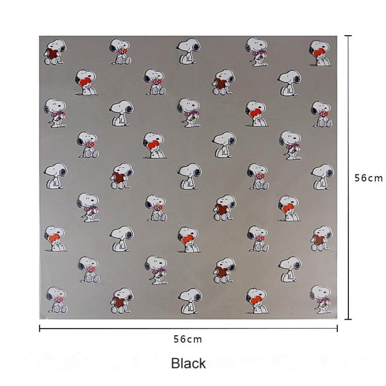 Cartoon Snoopy Wrapping Paper for Flower Bouquets