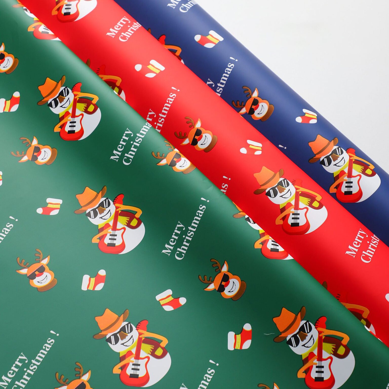 Wholesale Christmas Gift Wrapping Paper for Gift Shops